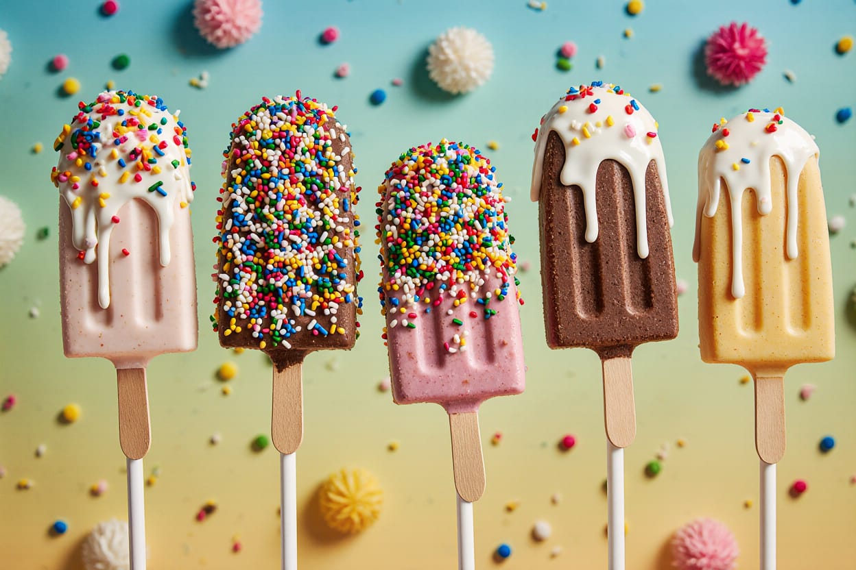 3-Ingredient Magic Cake Popsicles: The Easiest Dessert You'll Ever Make ...